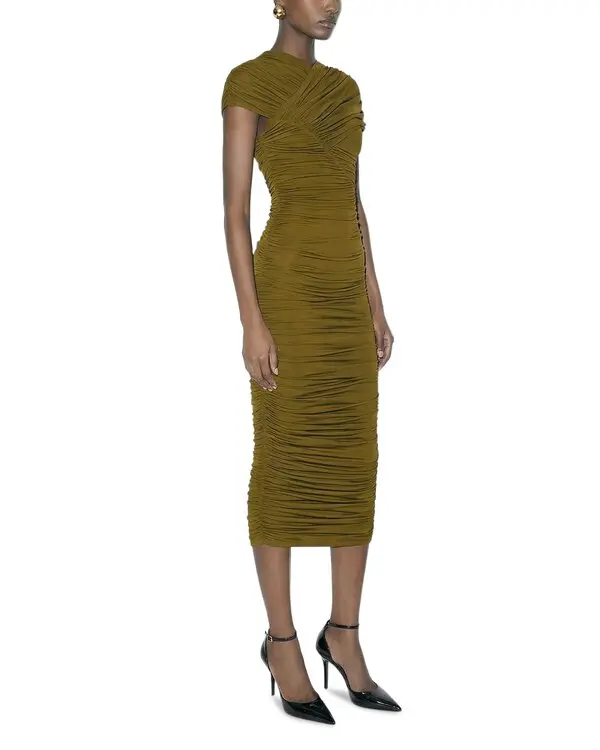 Ronny Kobo Janel Ruched Dress