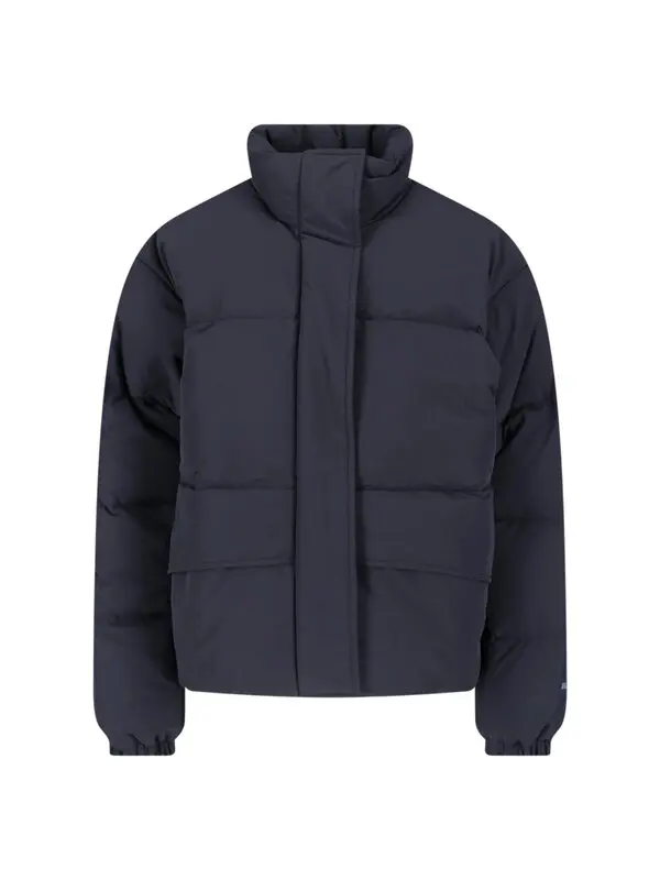 JIL SANDER Quilted Down Puffer Jacket - Black