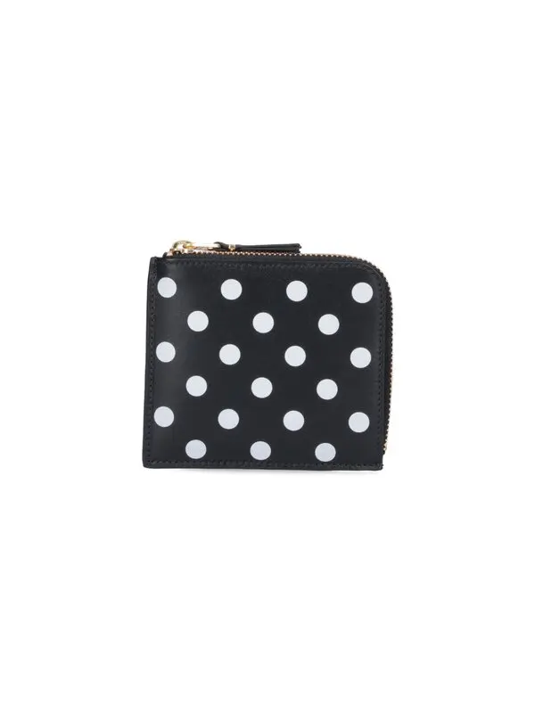 Comme Des Garçons Mini Leather Wallet - Black