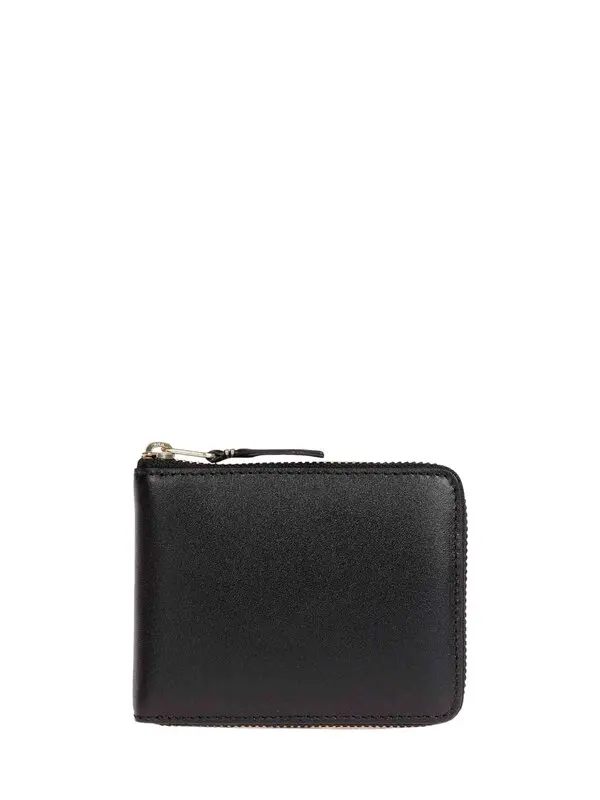 Comme Des Garçons Classic Line Mini Wallet Timeless Design For - Black