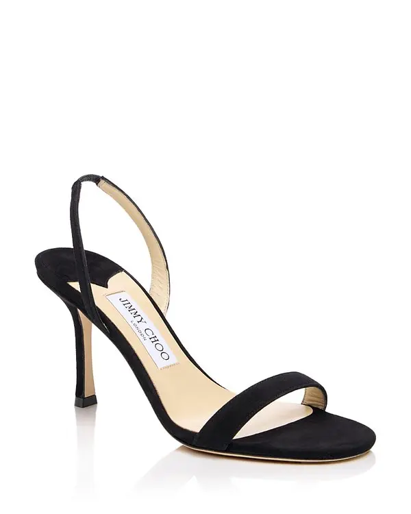 JIMMY CHOO Jenn Slingback Sandals - Black