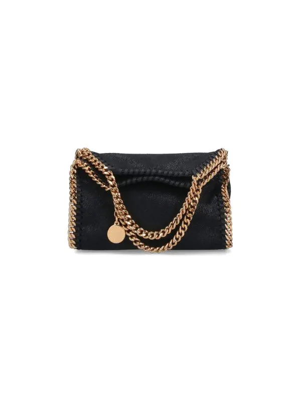Stella McCartney Designer-inspired Polyester Shoulder Bag - Black