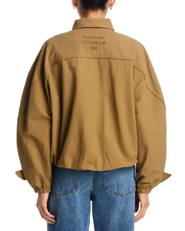 Acne Studios Nylon Logo Jacket