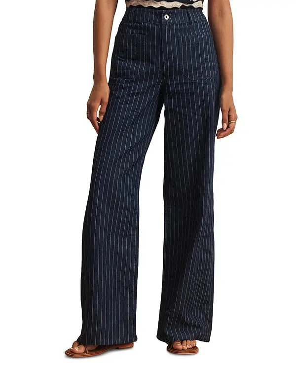 Sanctuary Marine Full Length Pants - Luna Stripe