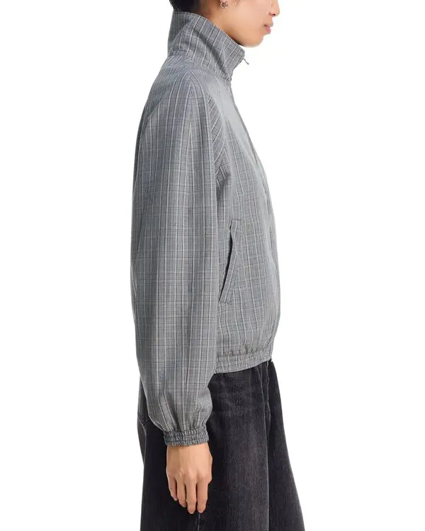 Acne Studios Plaid Bomber Jacket