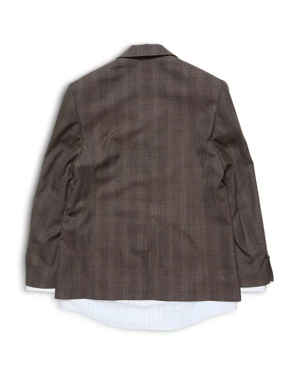 Acne Studios Mixed Media Blazer