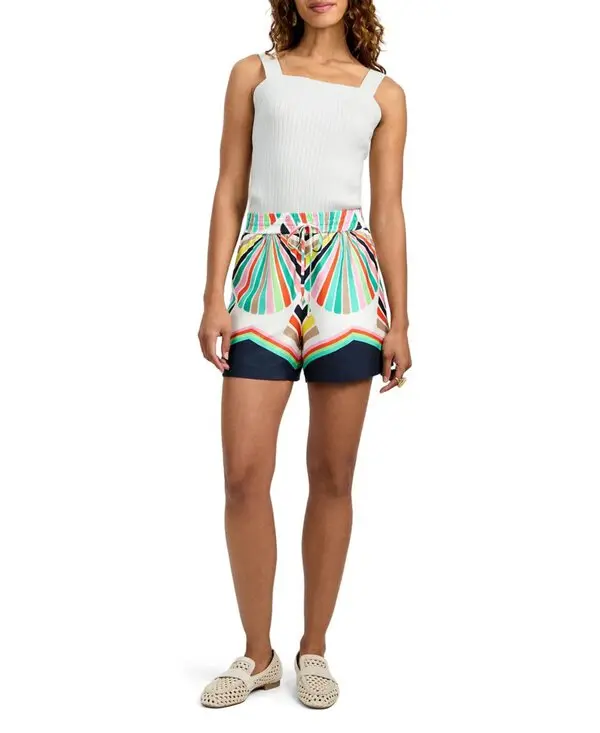Trina Turk Beachgoer Printed Modal Drawstring Short