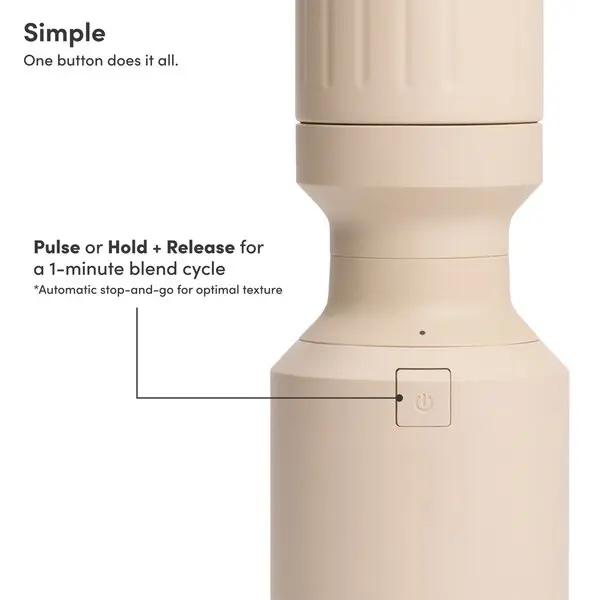 BEAST Mighty 850 Stainless Steel Blender - Beige
