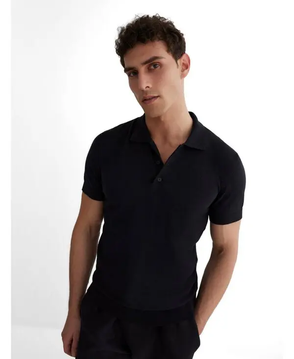 MOEVA Johan Polo Shirt - Black
