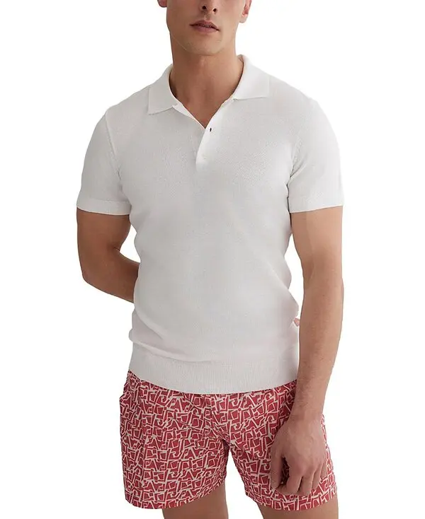 MOEVA Johan Polo Shirt - White