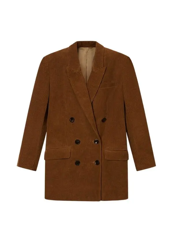 MARANT ETOILE Rasma Cotton And Linen Jacket - Beige
