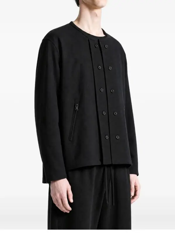 Y3 Sport Uniform Collarless Jacket