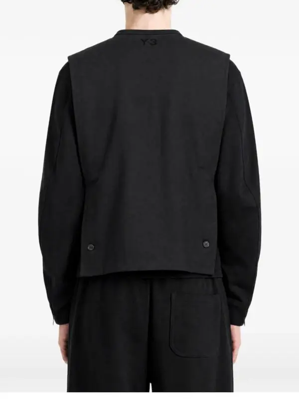 Y3 Sport Uniform Collarless Jacket