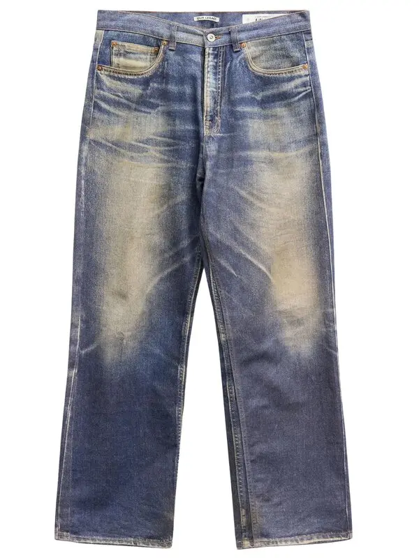 Our Legacy Azure Print Jeans - Sky Blue