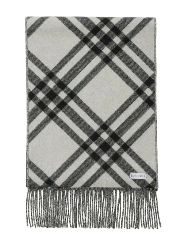Burberry Check Cashmere Scarf