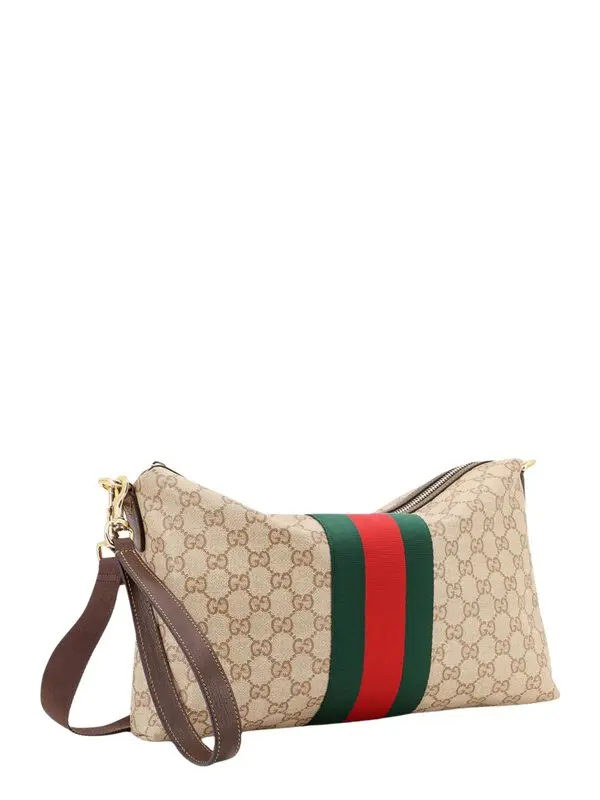 Gucci Gg Web Shoulder Bag