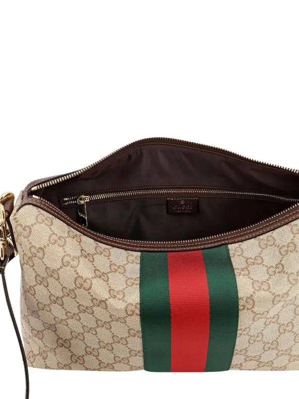 Gucci Gg Web Shoulder Bag