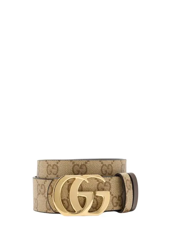 Gucci Gg Marmont Belt - Beige