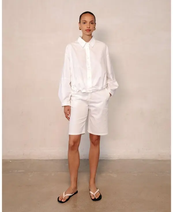 CALLAS MILANO Kasmin Tailored Shorts - White