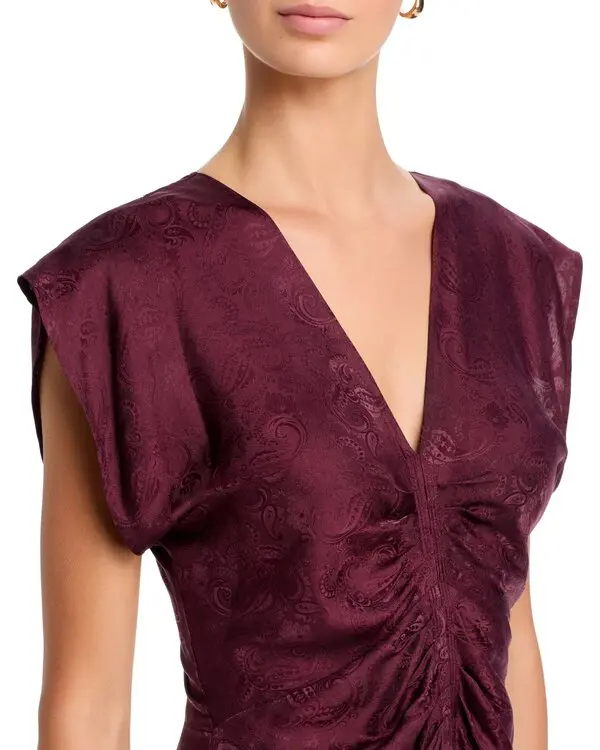 Johnny Was Delcie V Neck Midi Dress