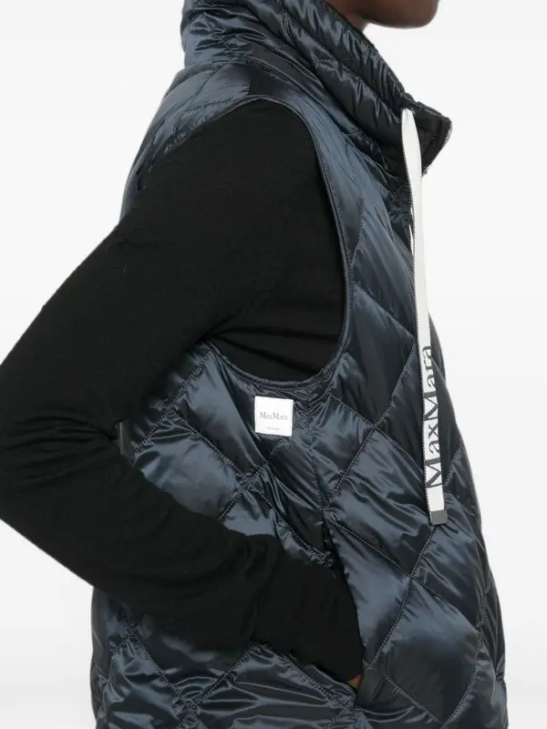 Max Mara Quilted Down Vest