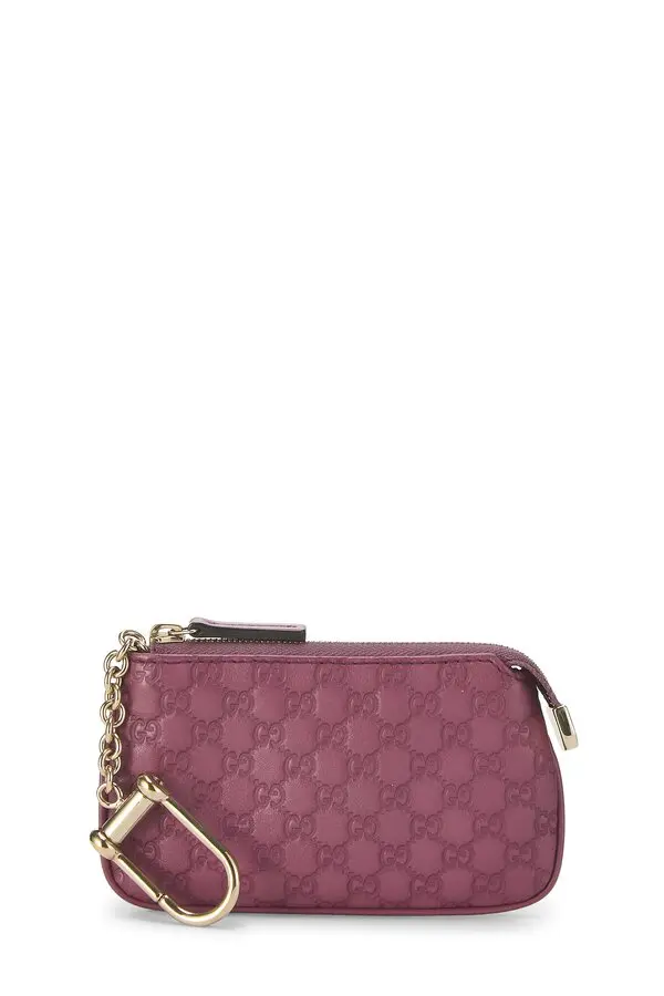 Gucci Microssima Coin Purse - Purple