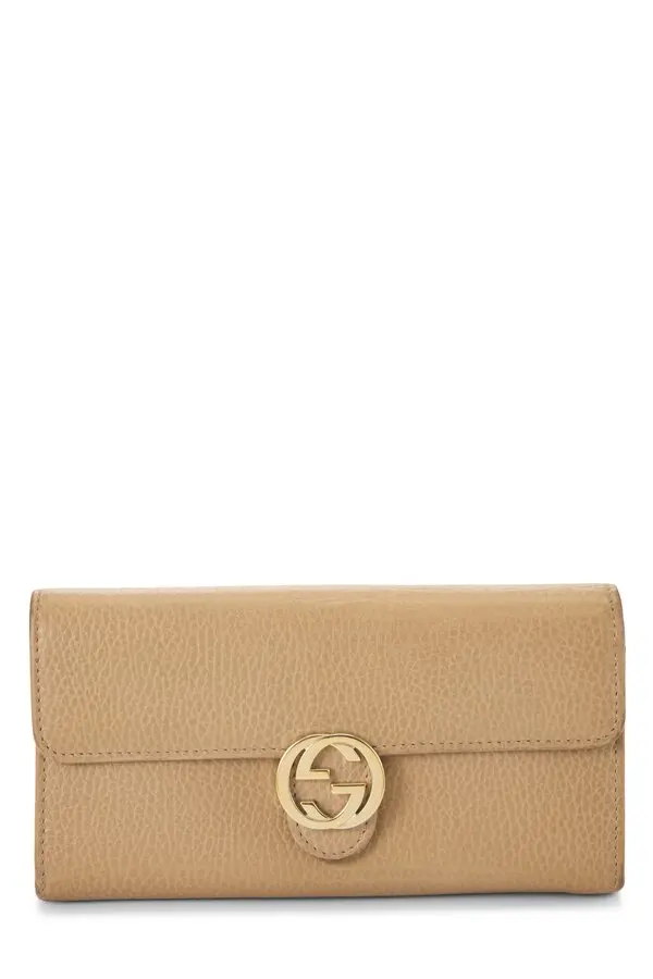 Gucci Interlocking Gg Continental Wallet