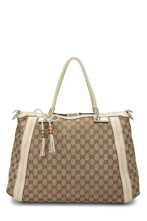Gucci Original Gg Bella Tote - Beige