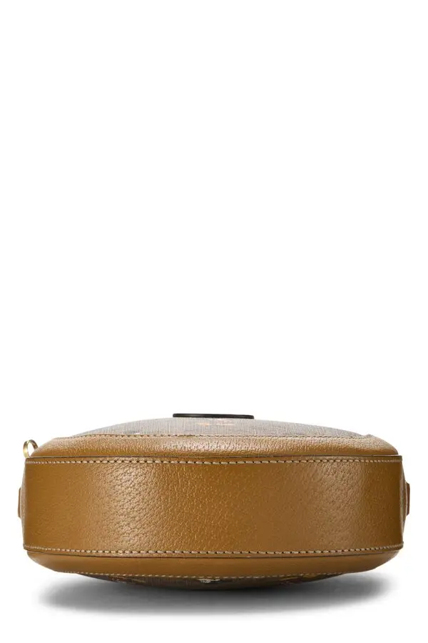 Gucci Gg Supreme Mickey Mouse Round Crossbody Bag