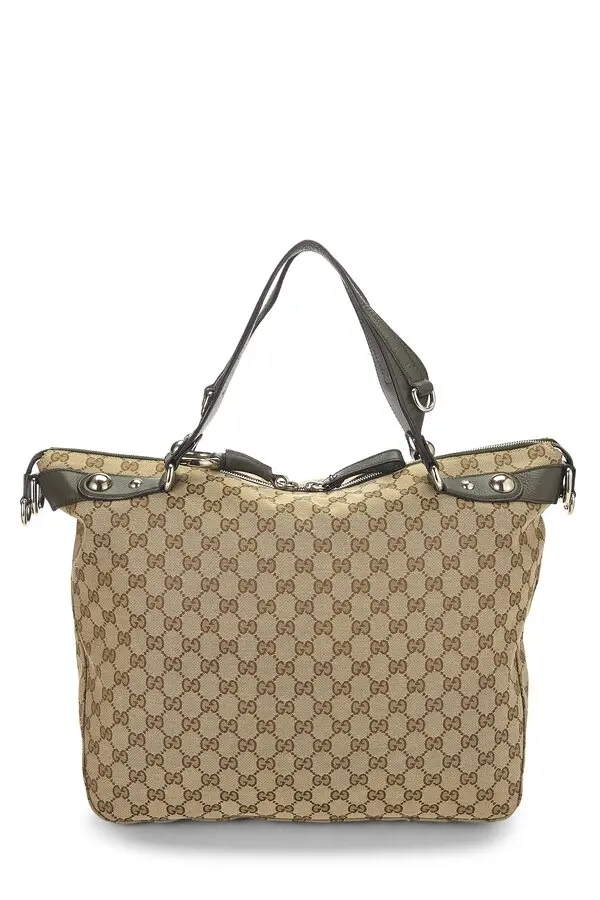 Gucci Original Gg Icon Bit Hobo Bag - Beige
