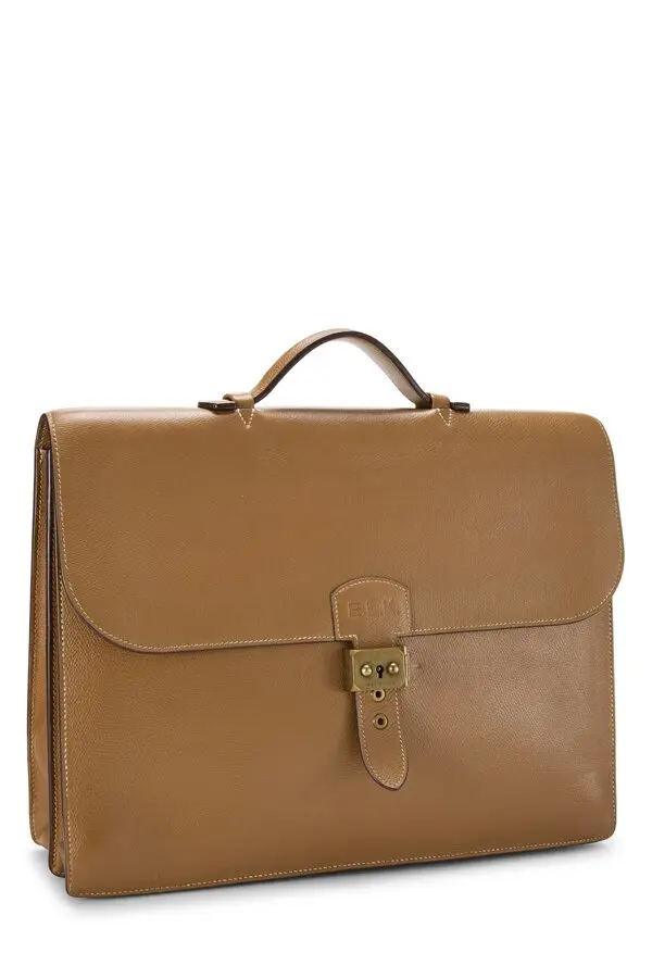 Hermès Sac A Dépêches 38 In Courchevel Leather