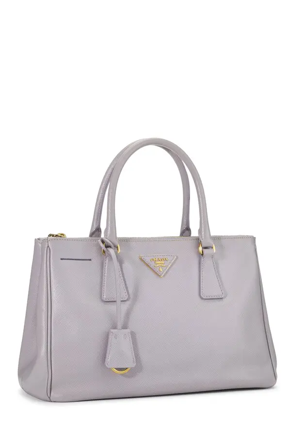 Prada Purple Saffiano Executive Tote