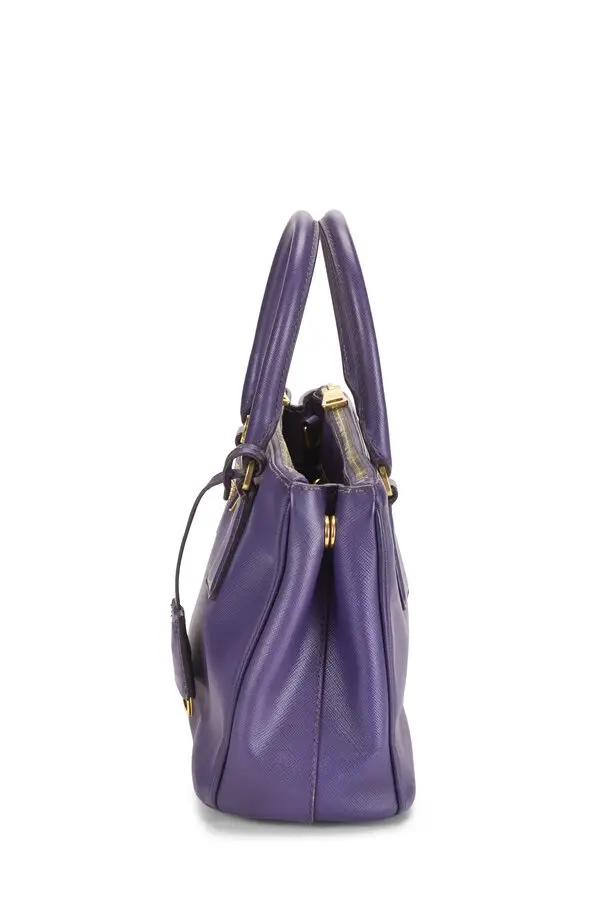 Prada Saffiano Executive Tote - Purple