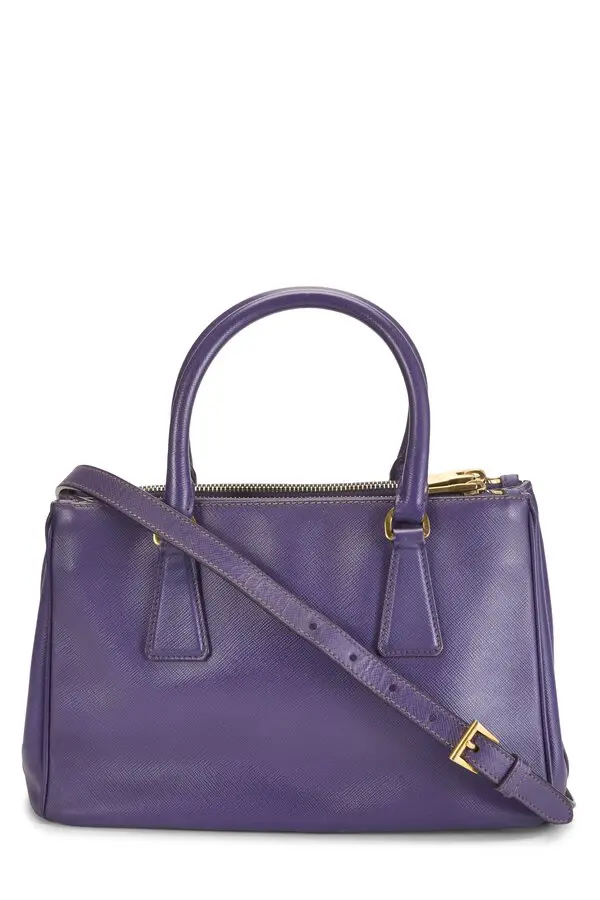Prada Saffiano Executive Tote - Purple