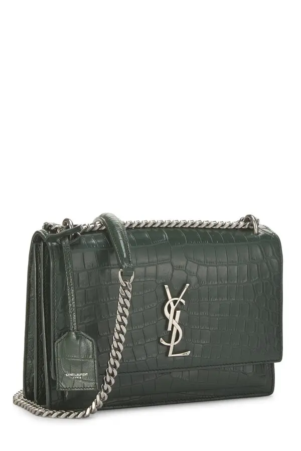 Saint Laurent Embossed Leather Sunset