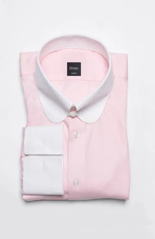 BRISK Twill Pima Cotton Collared Shirt