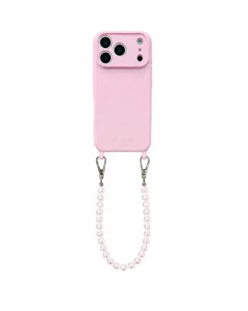 Cordée Cases Princess Pearl Phone Chain Set - Blush