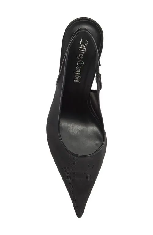 Jeffrey Campbell Pucker Slingback Pointed Toe Pump