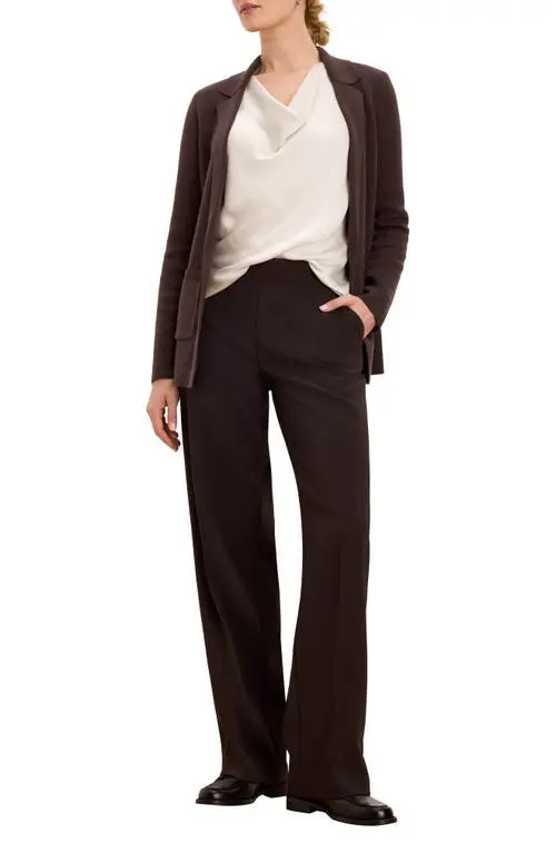 NIC+ZOE Day Gloss Drape Neck Top - Coconut