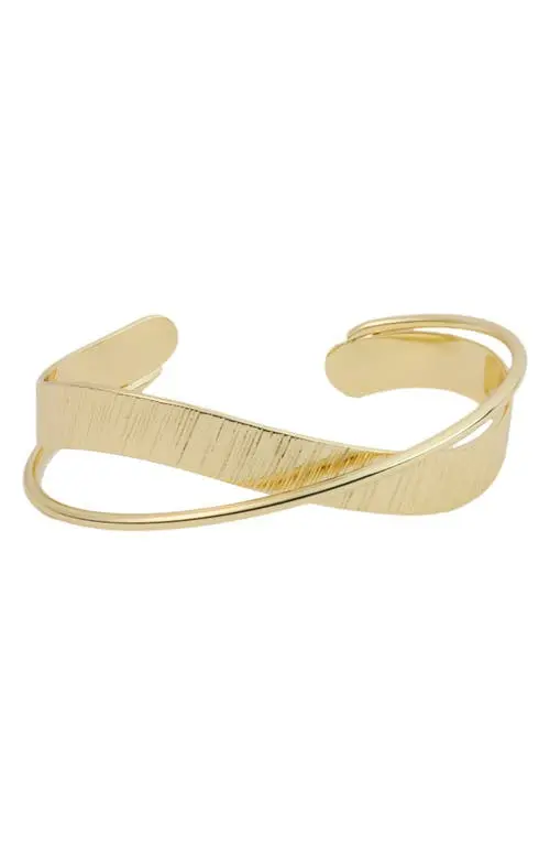 PANACEA Textured Crisscross Cuff