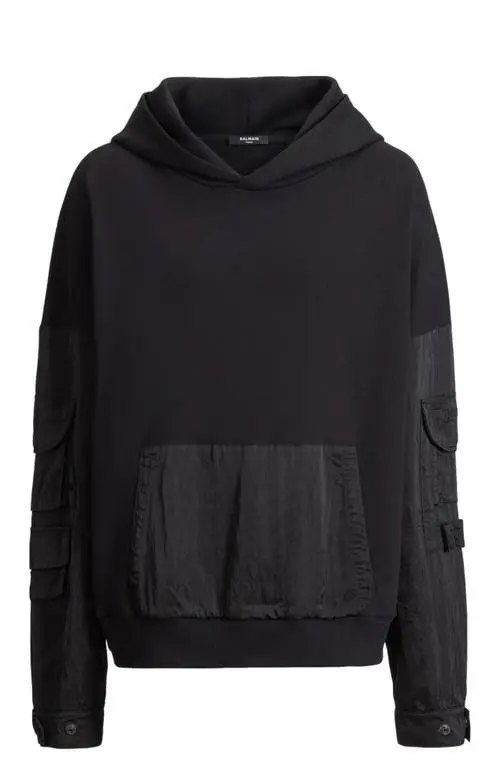 Balmain Vintage Utility Hoodie