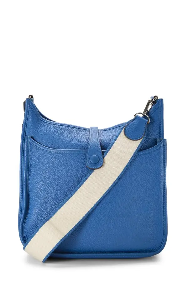Hermès Clemence Evelyne Iii Amazone Shoulder Bag - Mykonos