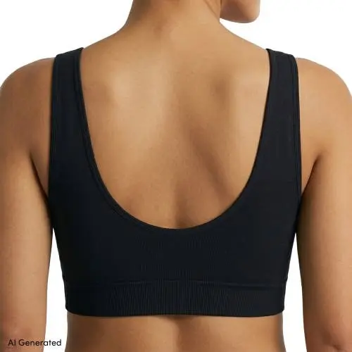 LANDS' END Full Coverage Bra Cotton Comfort Seamless
