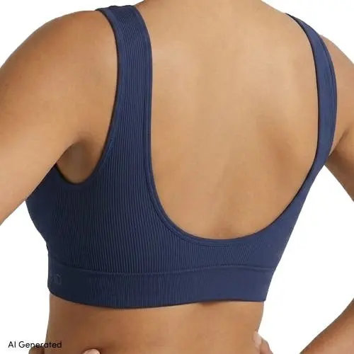 LANDS' END Full Coverage Bra Cotton Comfort Seamless