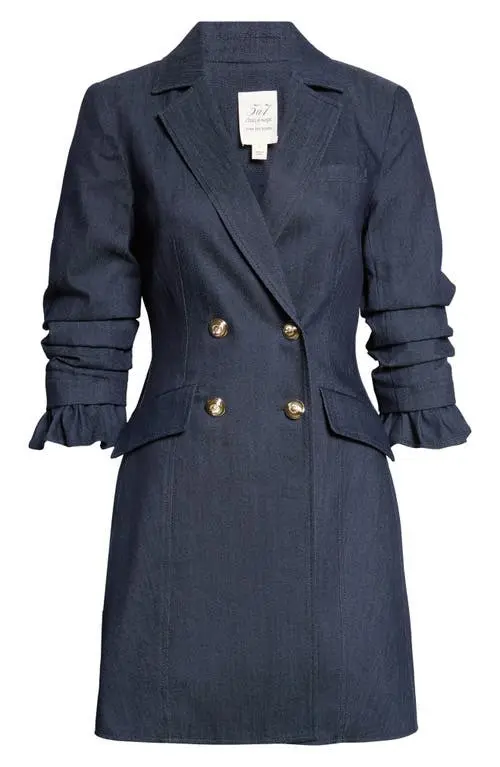 Cinq À Sept Double-breasted Blazer Minidress