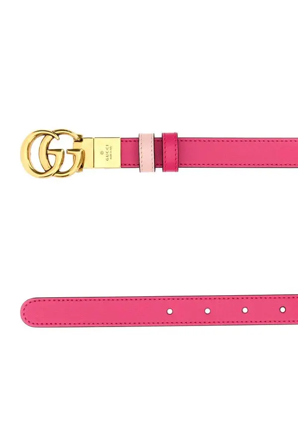 Gucci Gg Marmont Reversible Leather Belt