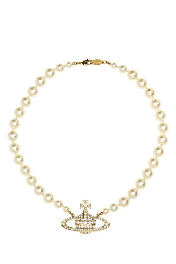 VIVIENNE WESTWOOD Pearls Choker - White