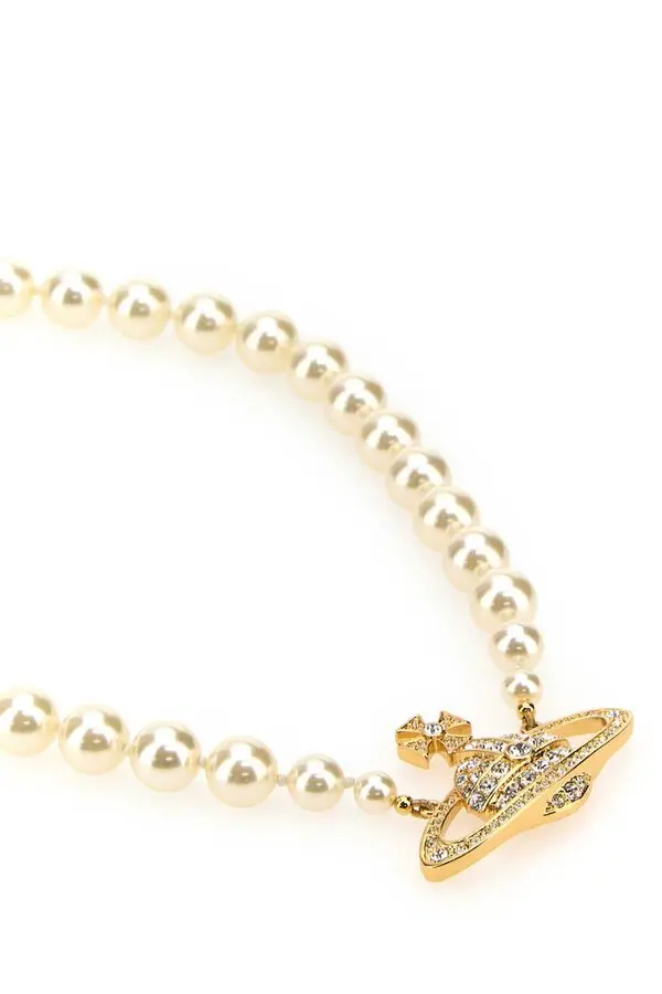 VIVIENNE WESTWOOD Pearl And Orb Pendant Necklace