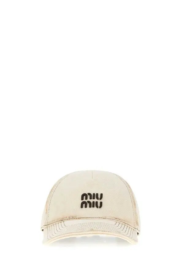 Miu Miu Cotton Baseball Cap