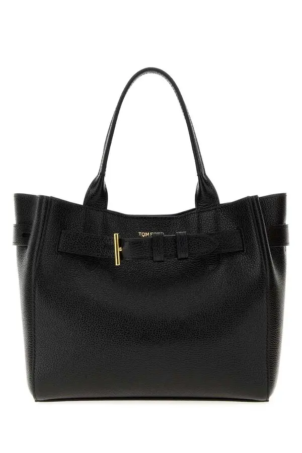 TOM FORD Leather Handbag - Black